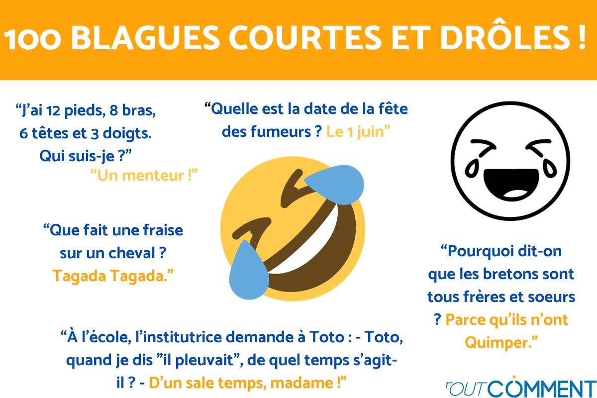 100 blagues COURTES et DRÔLES pour ENFANTS et ADULTES