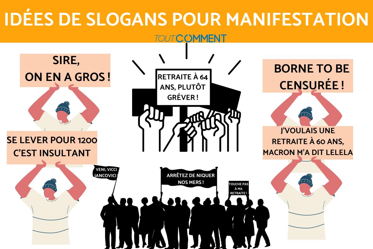 +100 Idées de SLOGANS de MANIFESTATION