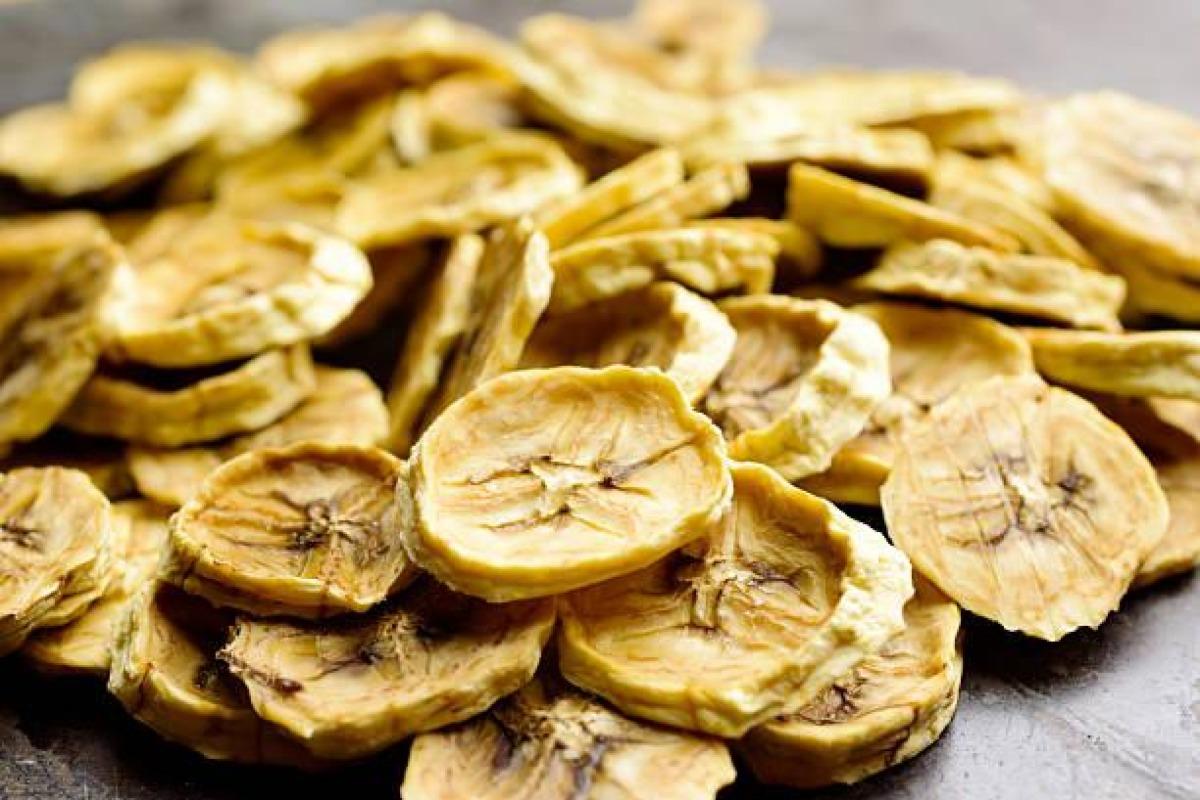 Recette de banane séchée - Techniques faciles