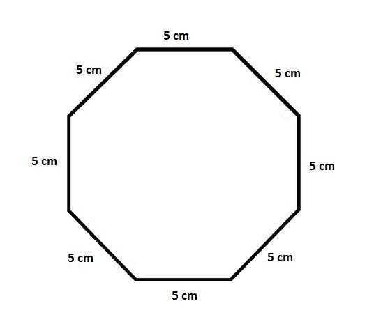 Comment calculer le périmètre et l'aire d'un octogone régulier