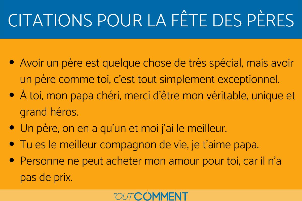 100 CITATIONS pour la FÊTE des PÈRES - BONNE FÊTE PAPA
