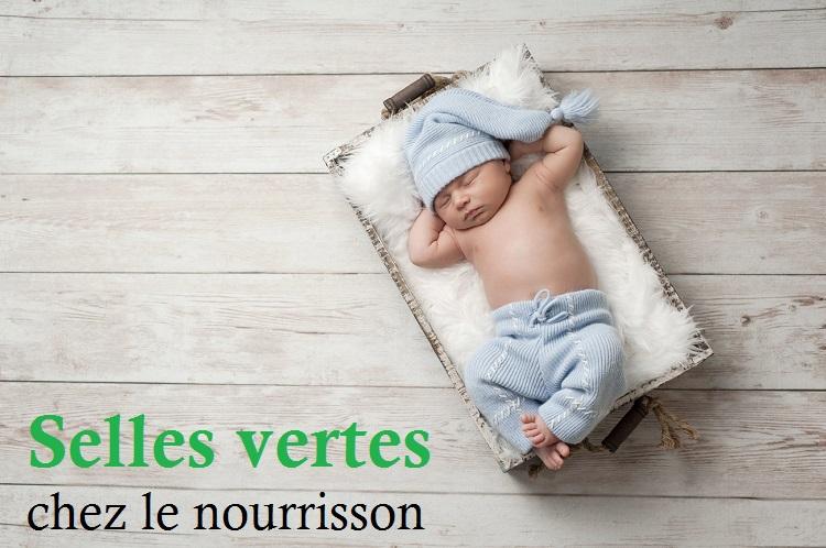 Quelles sont les causes des selles vertes