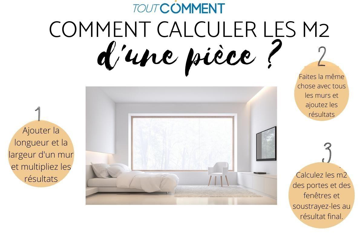 Comment CALCULER une surface en m2 - Étape par étape avec PHOTOS