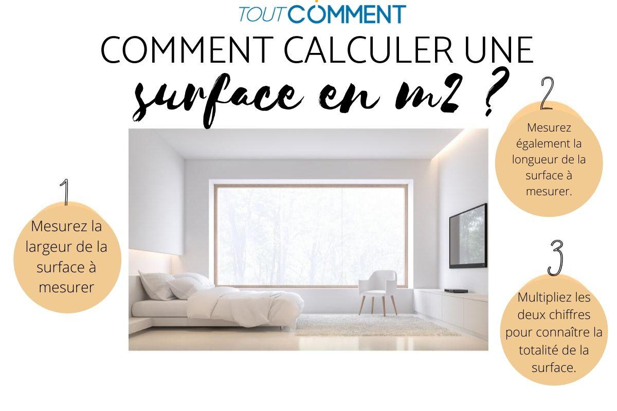 Comment CALCULER une surface en m2 - Étape par étape avec PHOTOS
