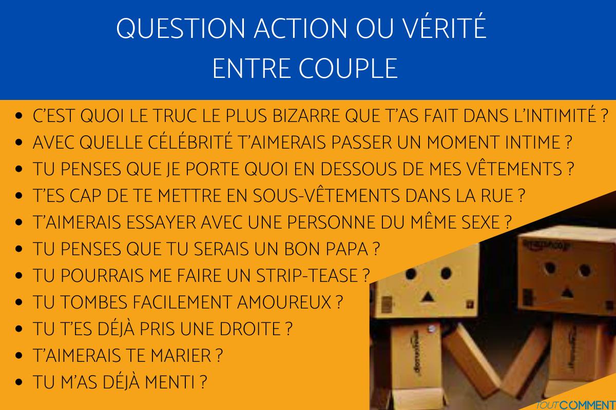 Questions ACTION ou VÉRITÉ + de 200 IDÉES DE QUESTIONS, HOT & RIGOLOTES