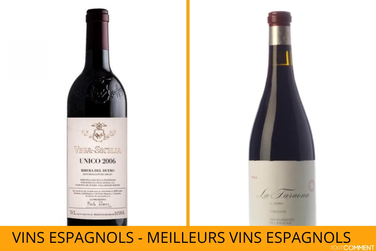 10 Vins espagnols - Meilleurs vins espagnols