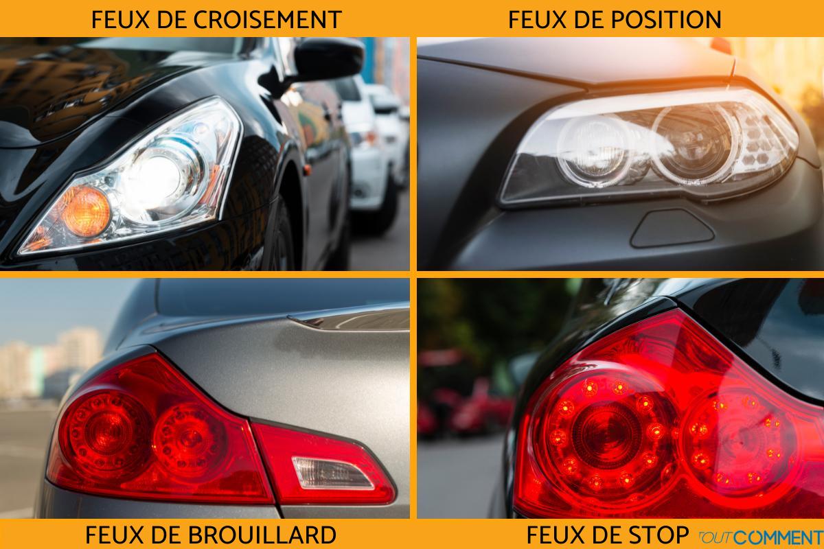 7 types de FEUX de VOITURE et comment les UTILISER
