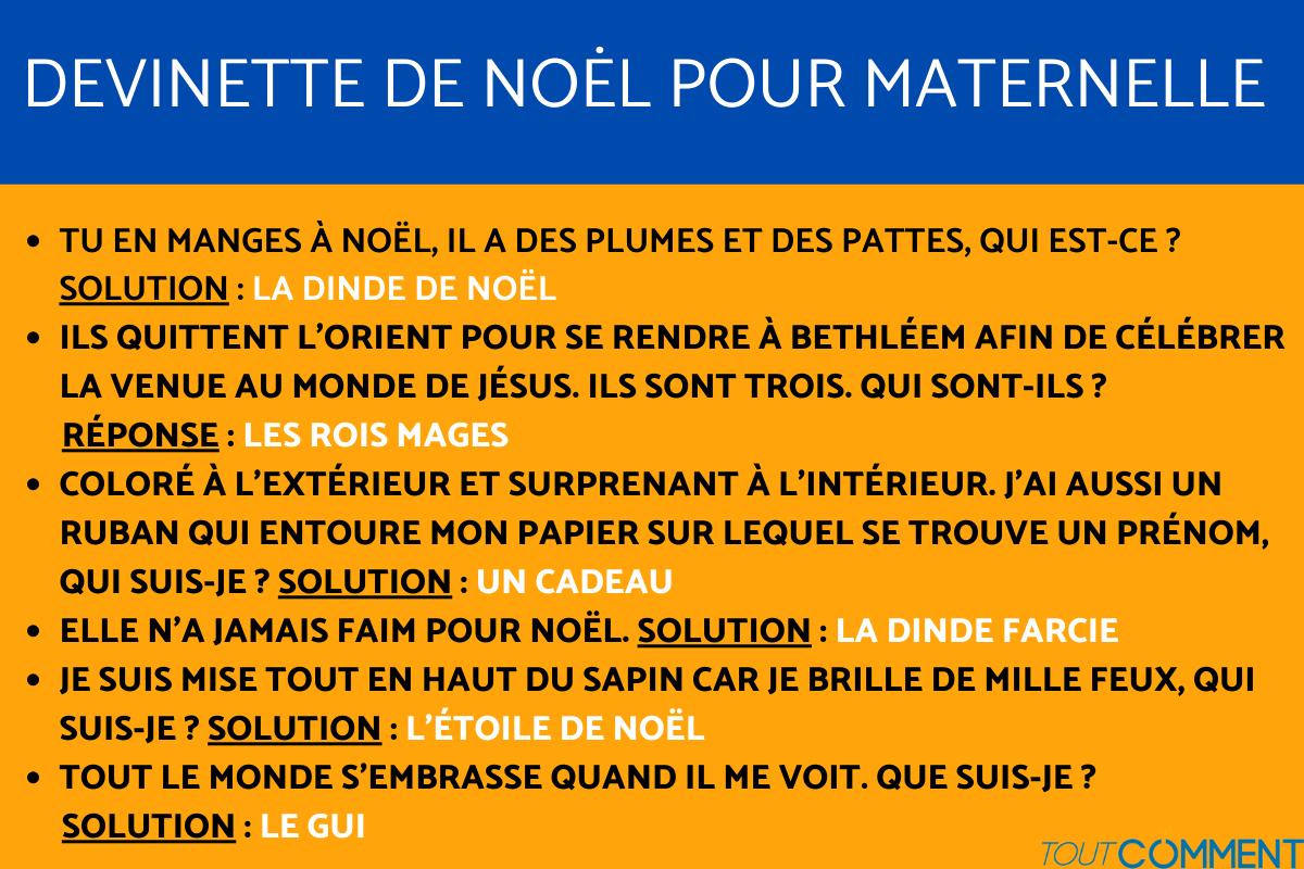 30 ÉNIGMES de NOËL avec RÉPONSE