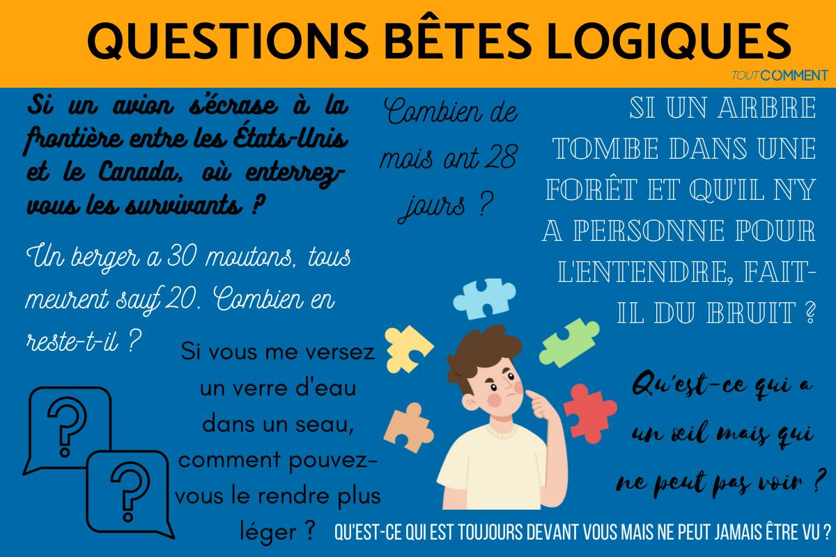 85 QUESTIONS vraiment BÊTES... ou pas