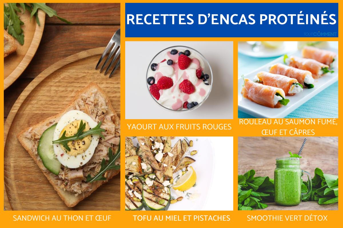Collations protéinées maison - Recettes de collations protéinées ...