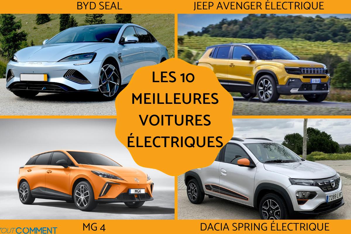Les 10 meilleures VOITURES ÉLECTRIQUES: un guide des PLUS EFFICACES et ...
