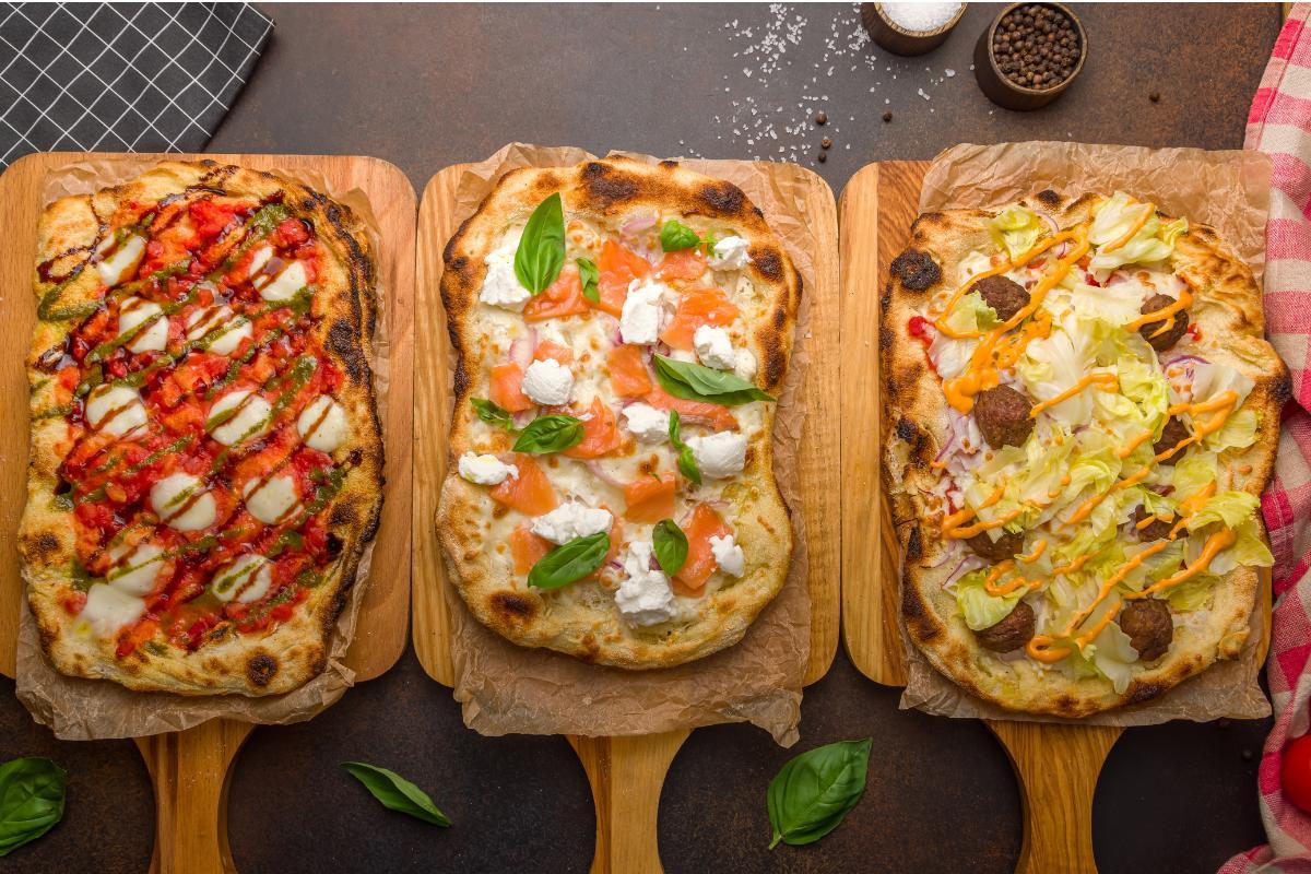 Différence entre pizza et pinsa