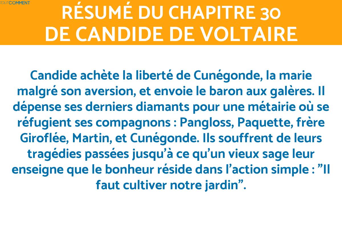 Résumé par chapitre de
