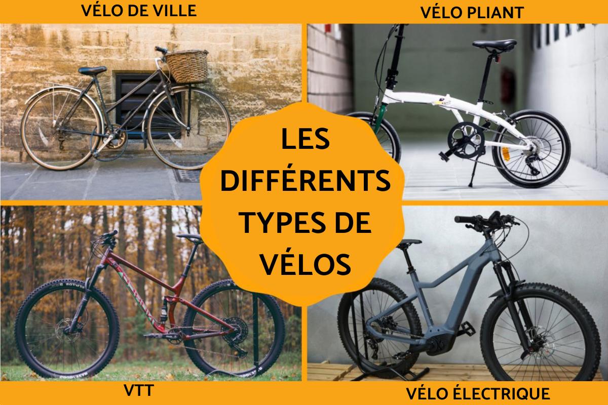 Différents types de vélos