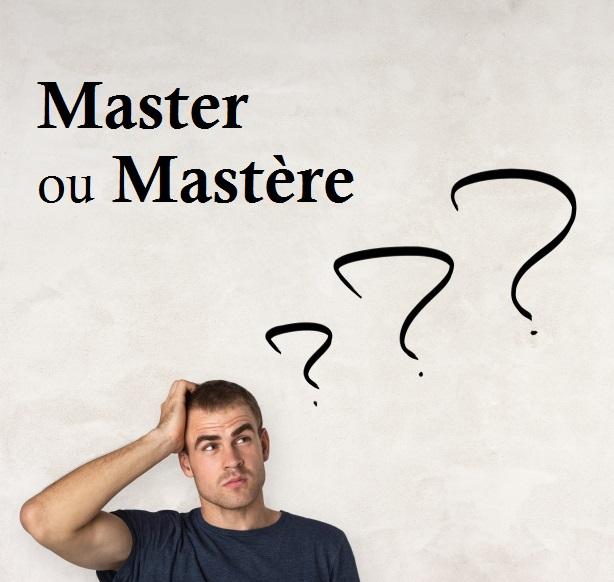 Quelle différence entre Master, Mastère, MBA et Magistère