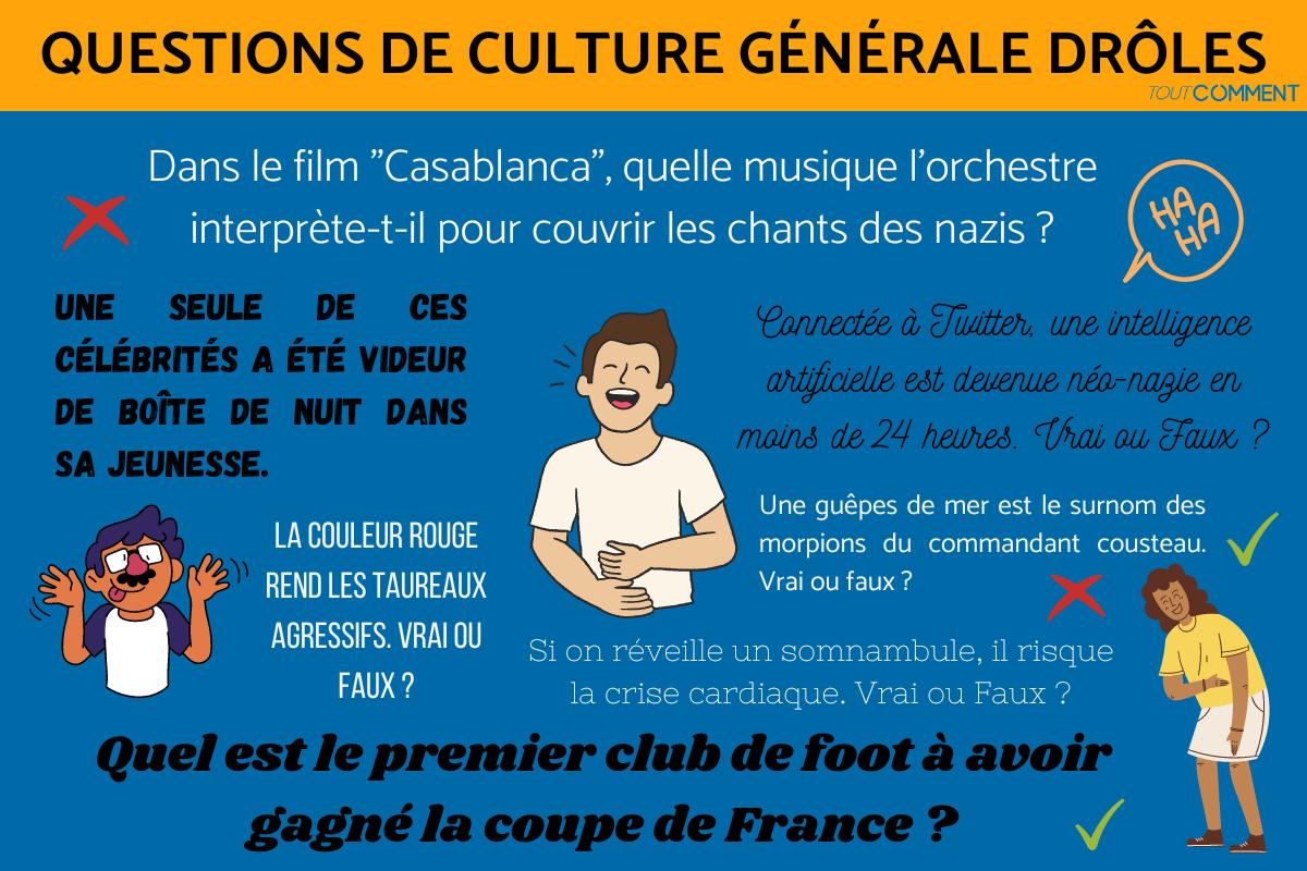 + de 100 QUESTIONS de CULTURE GÉNÉRALE avec RÉPONSE ! Parfait pour s ...