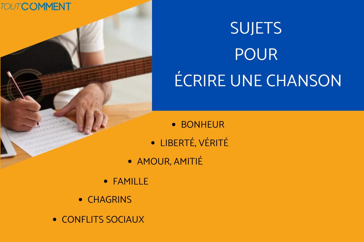 Comment ÉCRIRE une CHANSON - Guide pratique