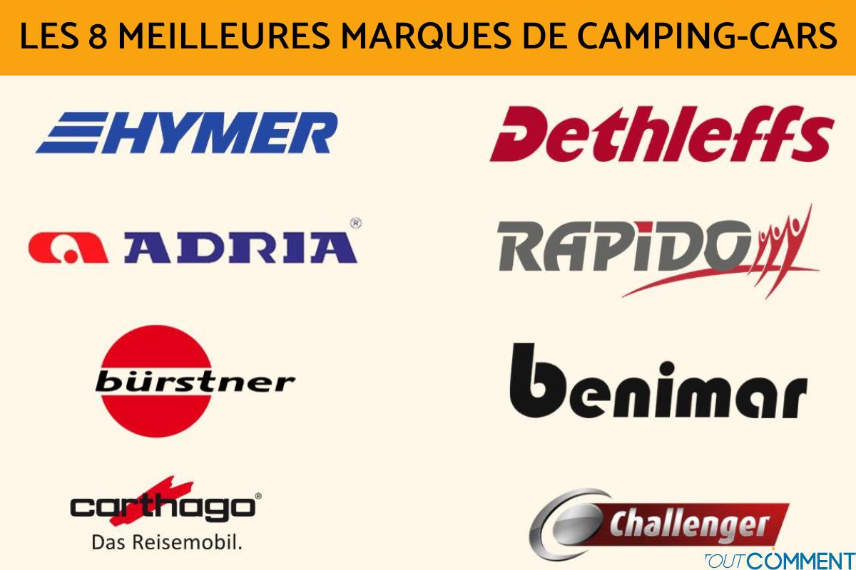 Les 8 MEILLEURES MARQUES de CAMPING-CARS