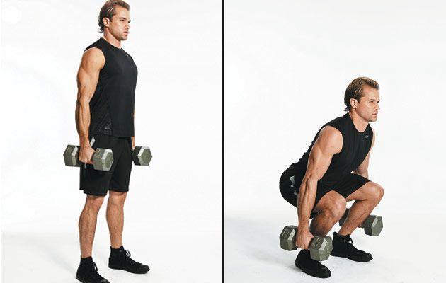 Comment faire des squats avec des poids - 5 étapes