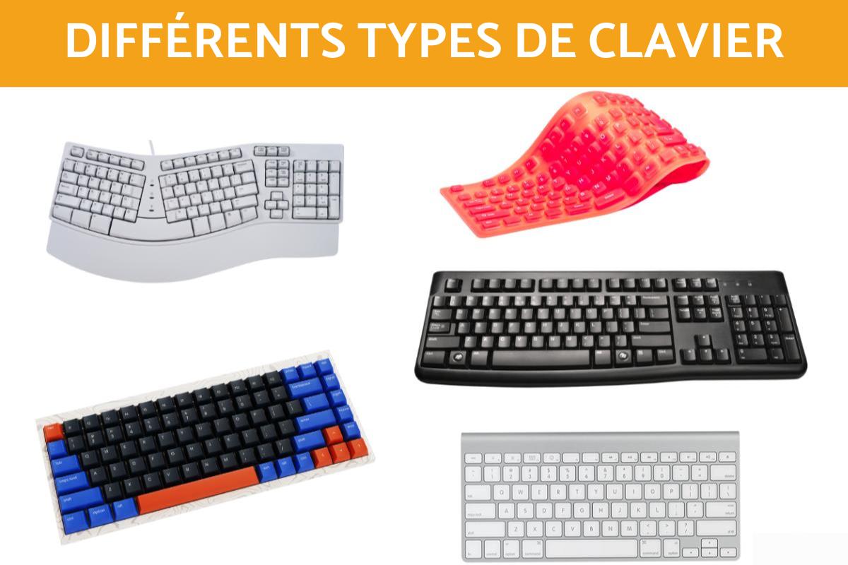 Différents types de claviers