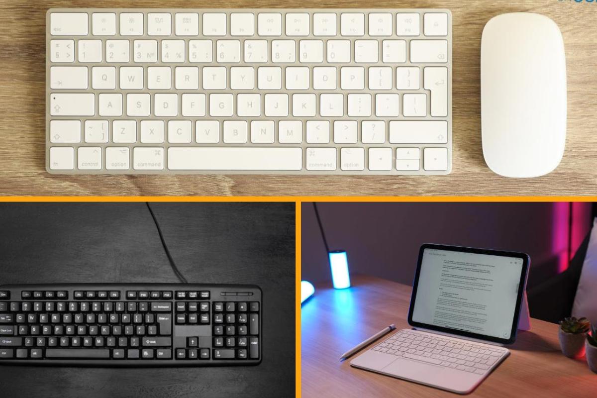 Différents types de claviers