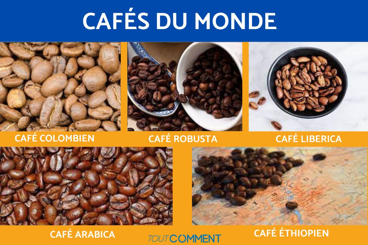 Les 5 MEILLEURS CAFÉS DU MONDE - Découvrez les noms de café et QUEL EST ...