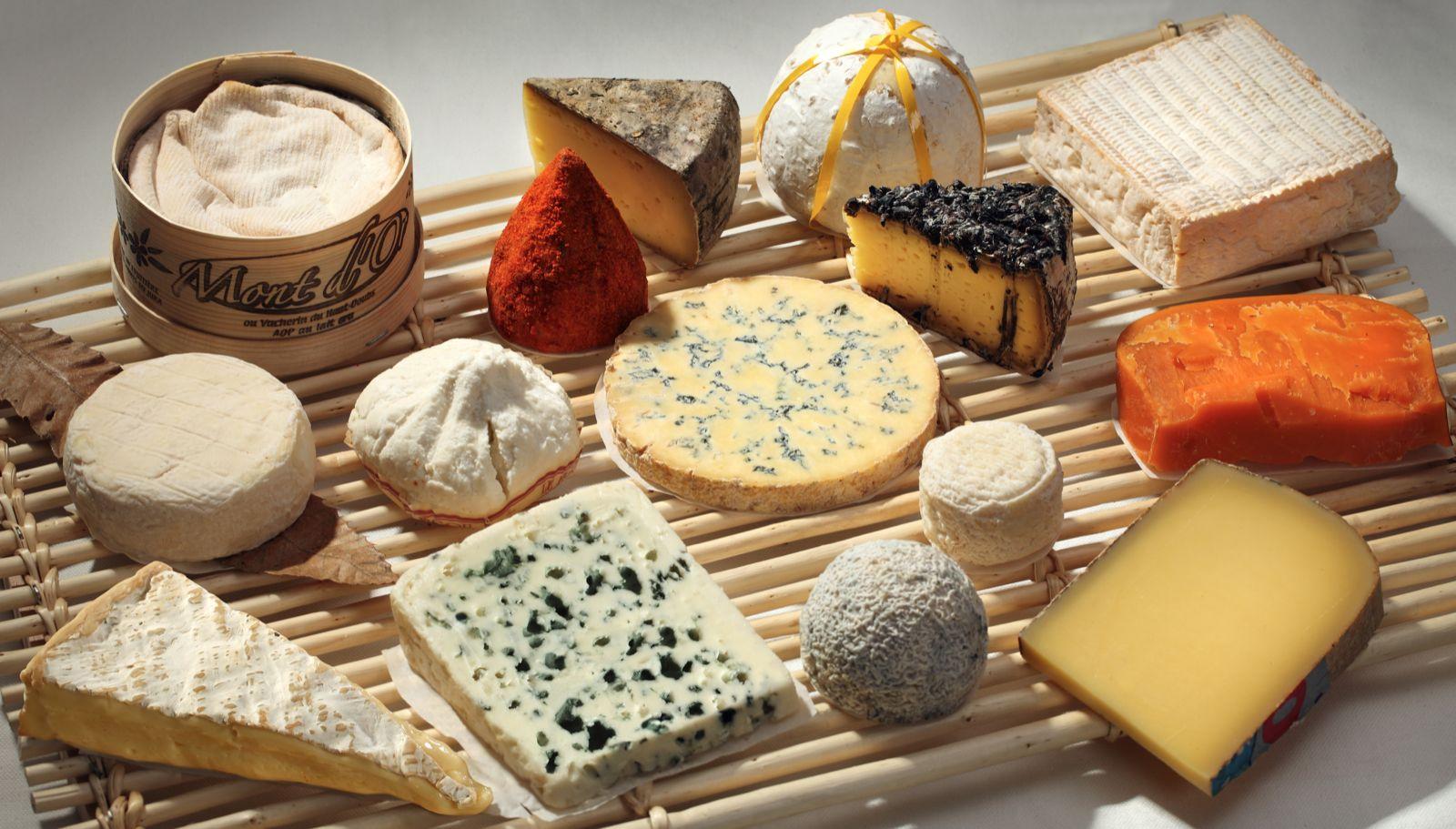 Les fromages français par région - La liste COMPLÈTE
