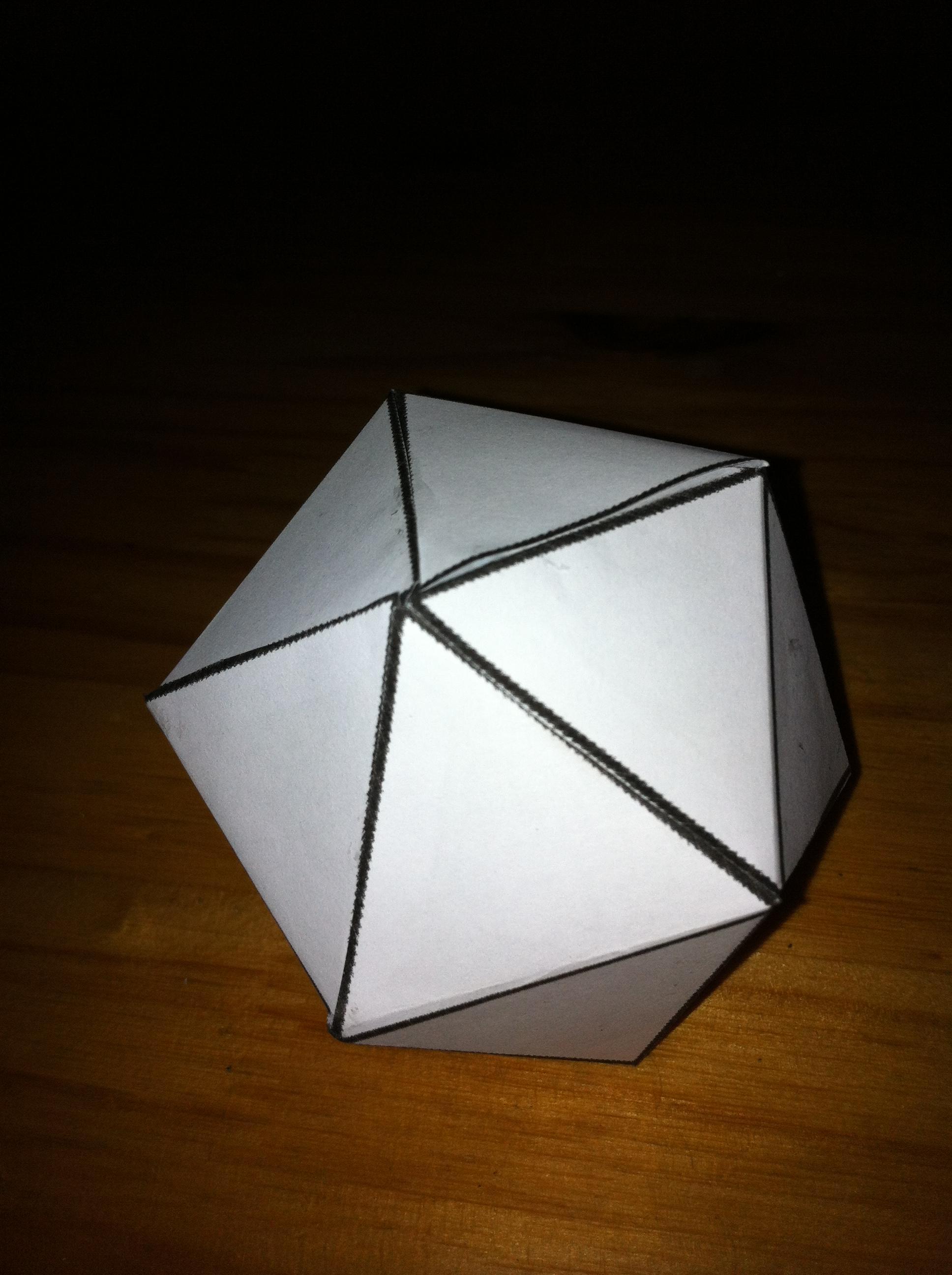 Comment faire un icosaèdre - 6 étapes