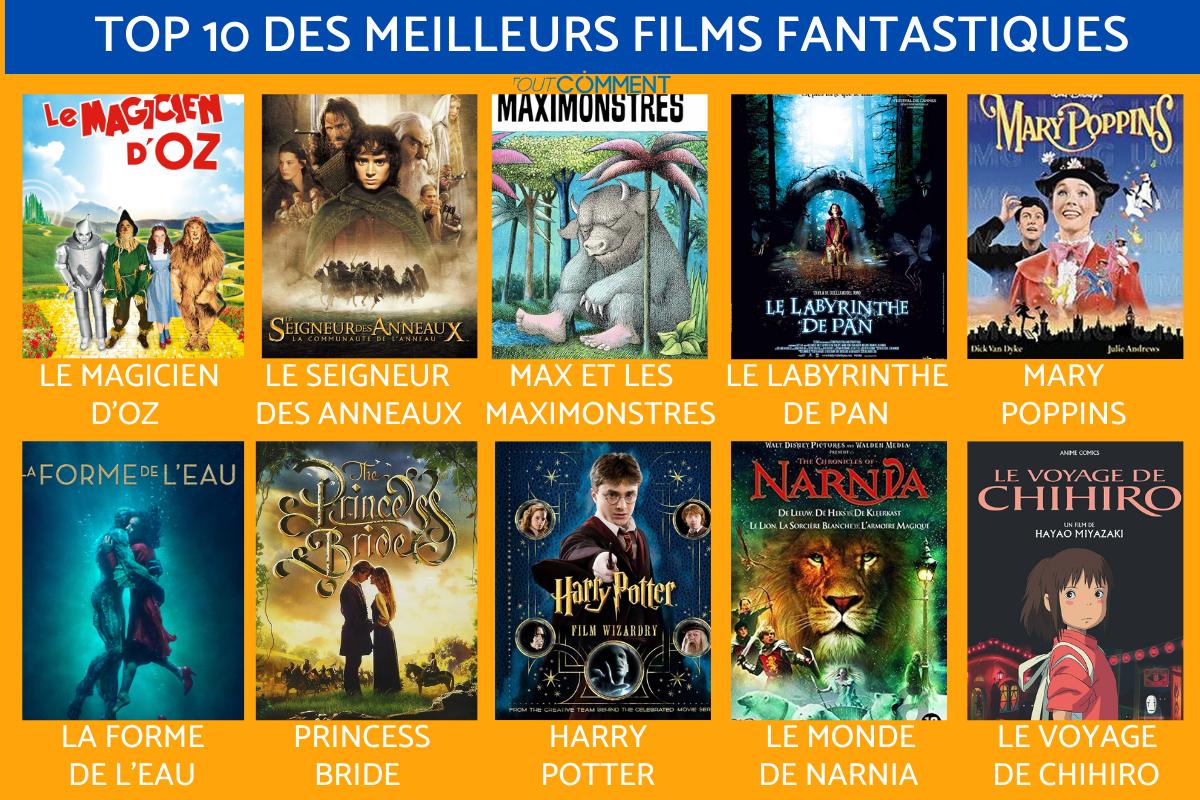 10 MEILLEURS FILMS FANTASTIQUES