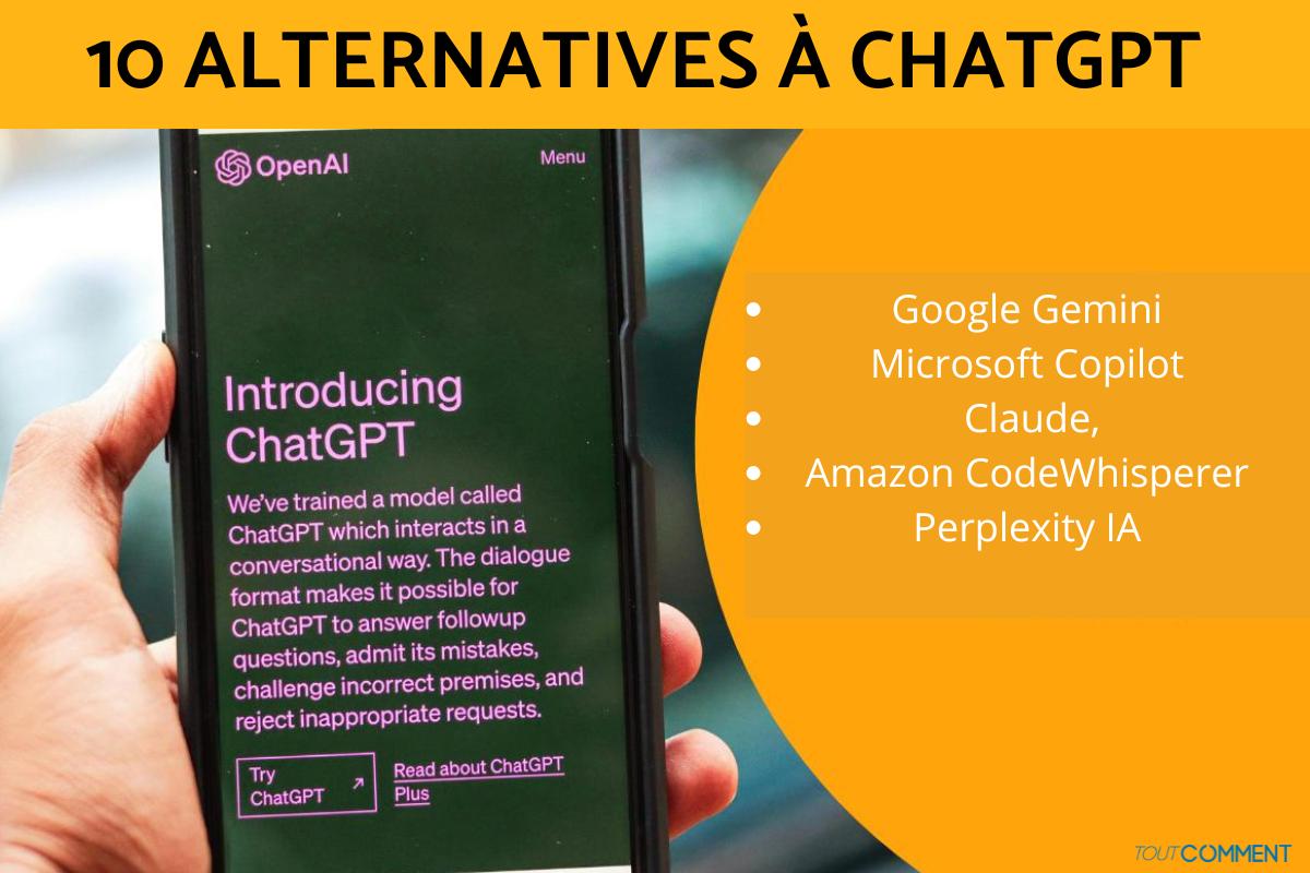 Les meilleures alternatives à ChatGPT que vous devez connaître